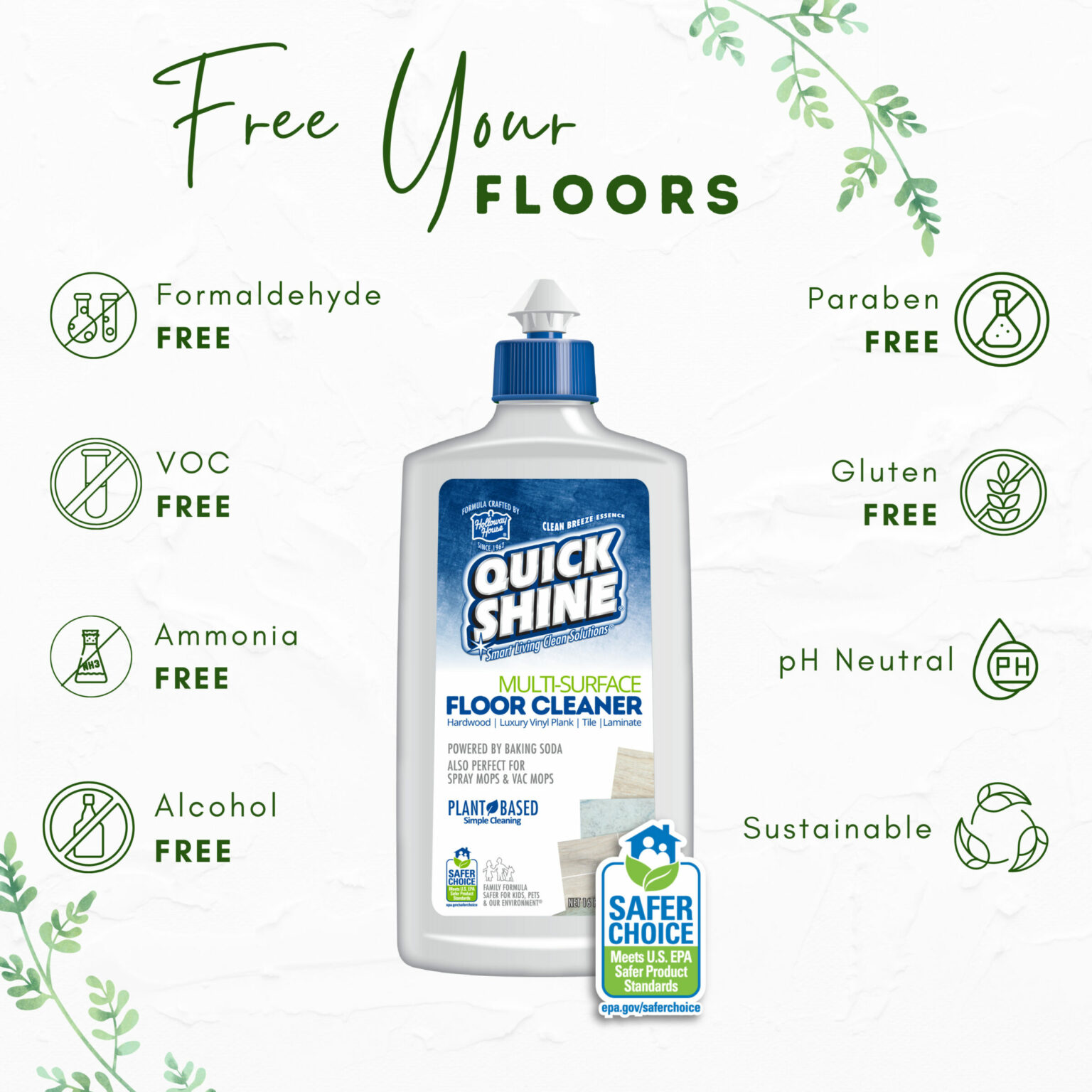 Quick Shine ® Multi-Surface Spray Mop Kit - Quick Shine Floors