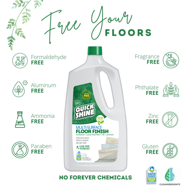 Quick Shine ® Multi-Surface Floor Finish Pro Size - Quick Shine Floors