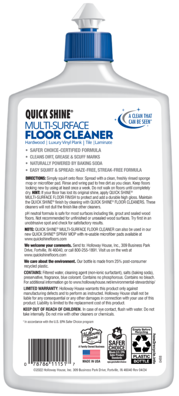 Quick Shine ® Multi-Surface Floor Cleaner - Quick Shine Floors