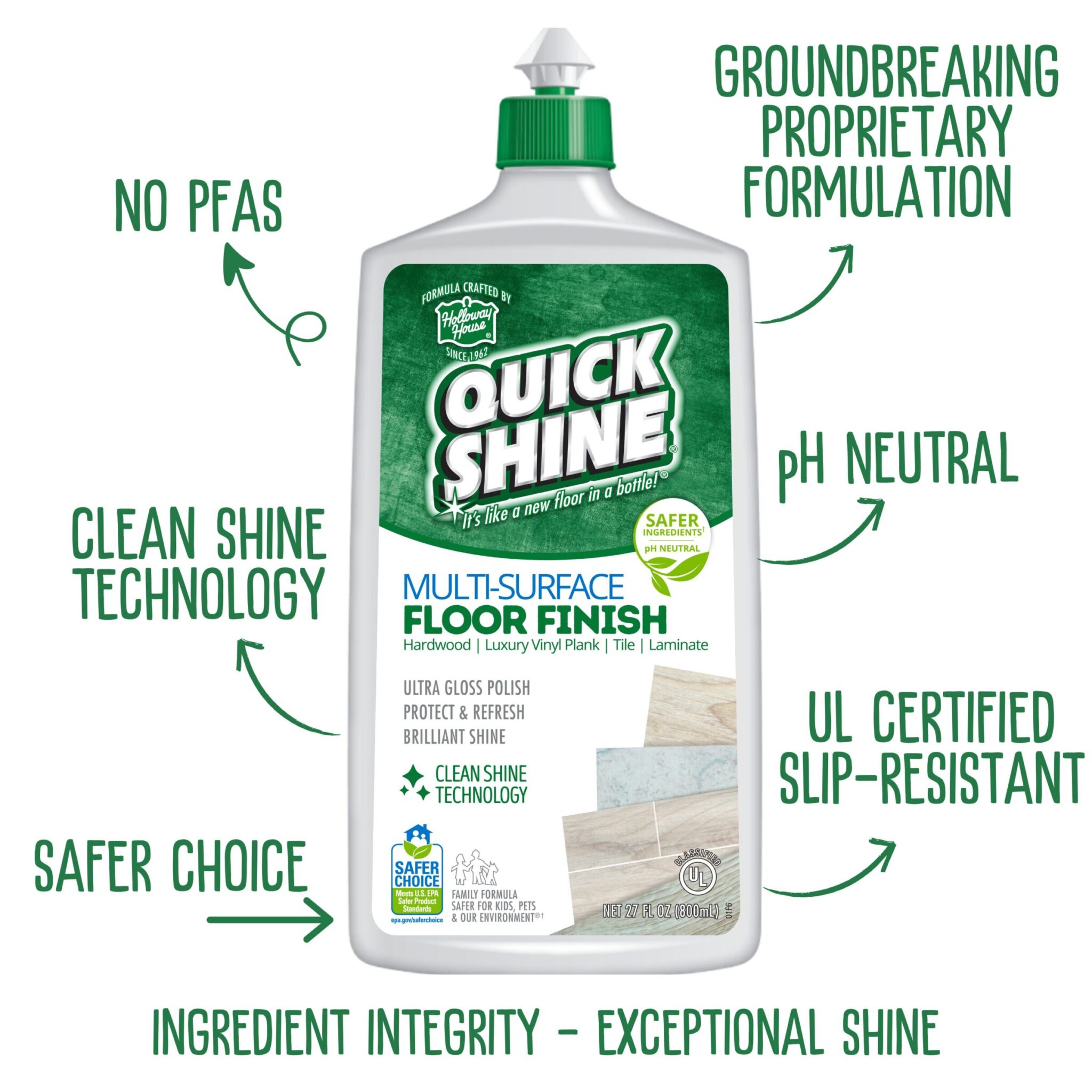 Quick Shine ® Multi-Surface Floor Finish - Quick Shine Floors