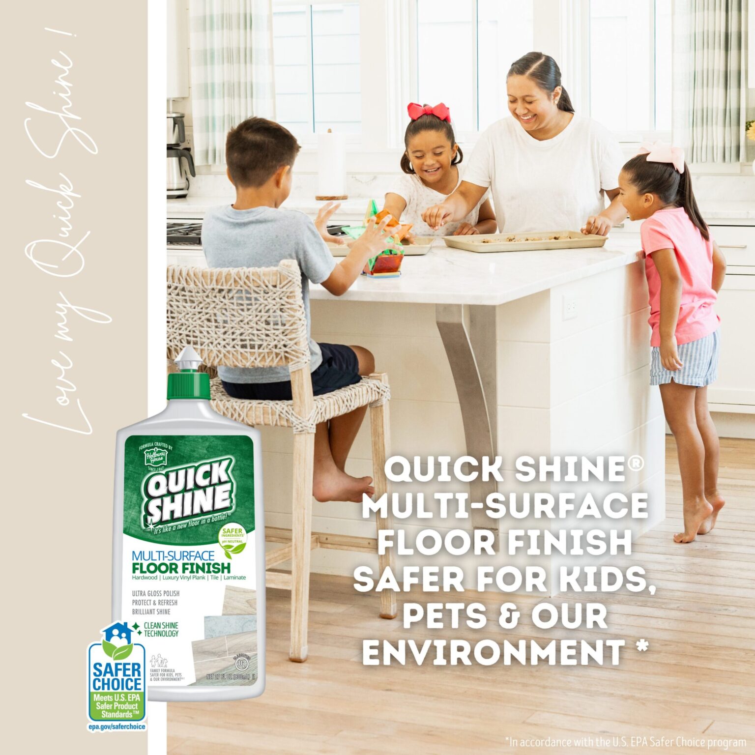 Quick Shine ® Multi-Surface Floor Finish - Quick Shine Floors