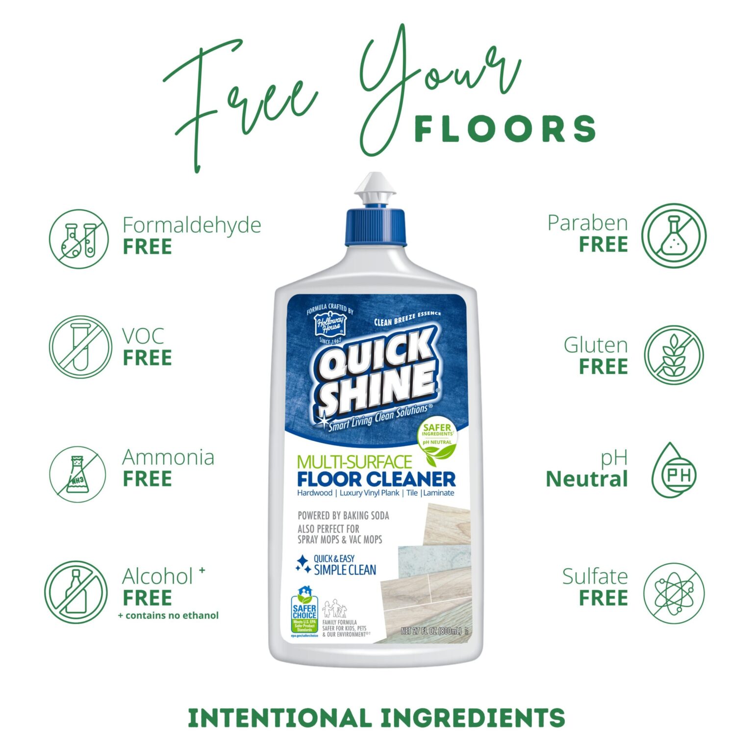 Quick Shine ® Multi-Surface Floor Cleaner - Quick Shine Floors